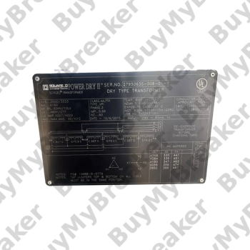 2500/3333kVA 4160V-480Y/277v Dry Type Delta-Wye Transformer