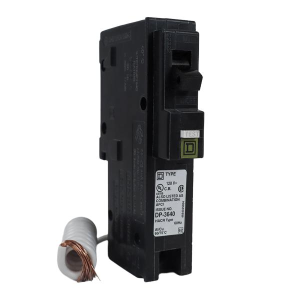 Square D HOM120DF 1 Pole 20 Amp 120v Circuit Breaker