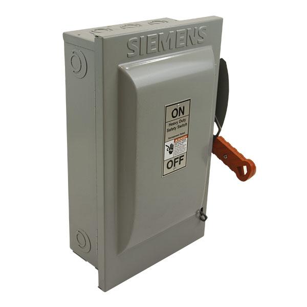 Siemens HF364 200 Amp 600v 3 Phase Fusible Safety Switch Disconnect